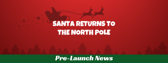 Santa Returns to the North Pole