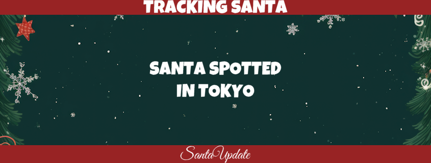Santa Spotted in Tokyo