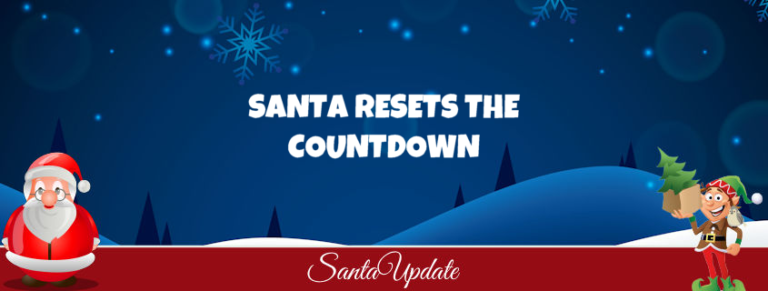 Santa Resets the Countdown